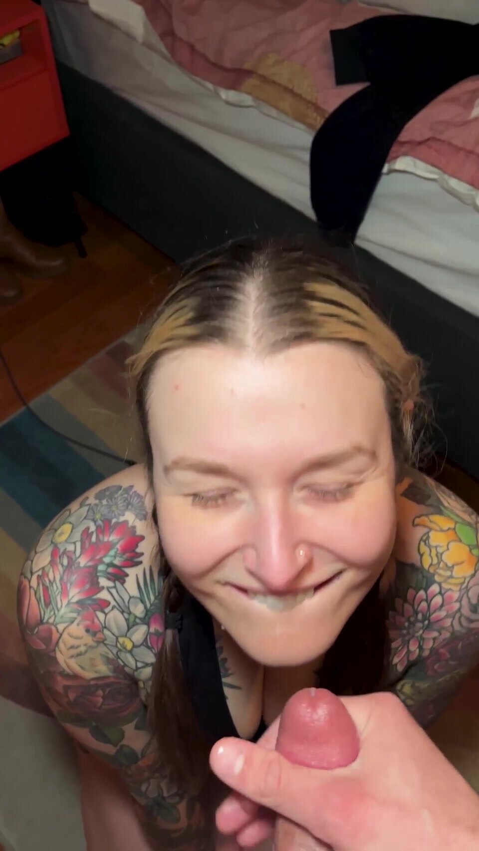 Jerking Him Off Onto My Face