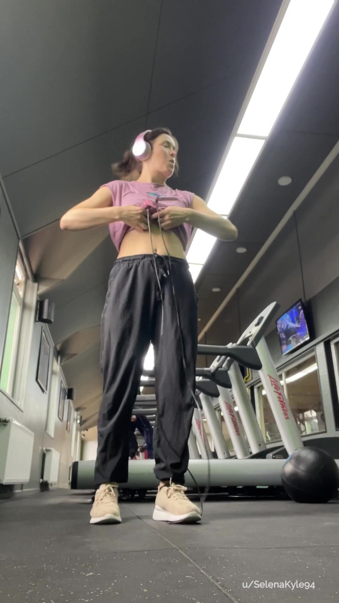 Jumping Rope Bouncing Titties At My Local Gym